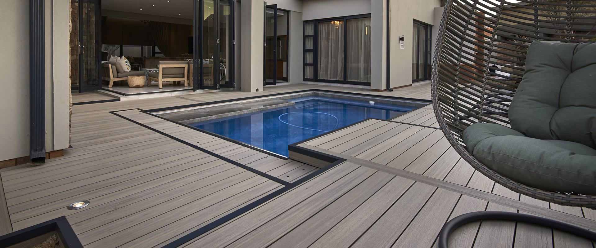 NewTechWood Composite Decking New Tech Wood UltraShield Deck Boards ...