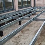 Galvanised Steel Decking Frame - Pre-cut Galvanised Steel Sub Frame ...