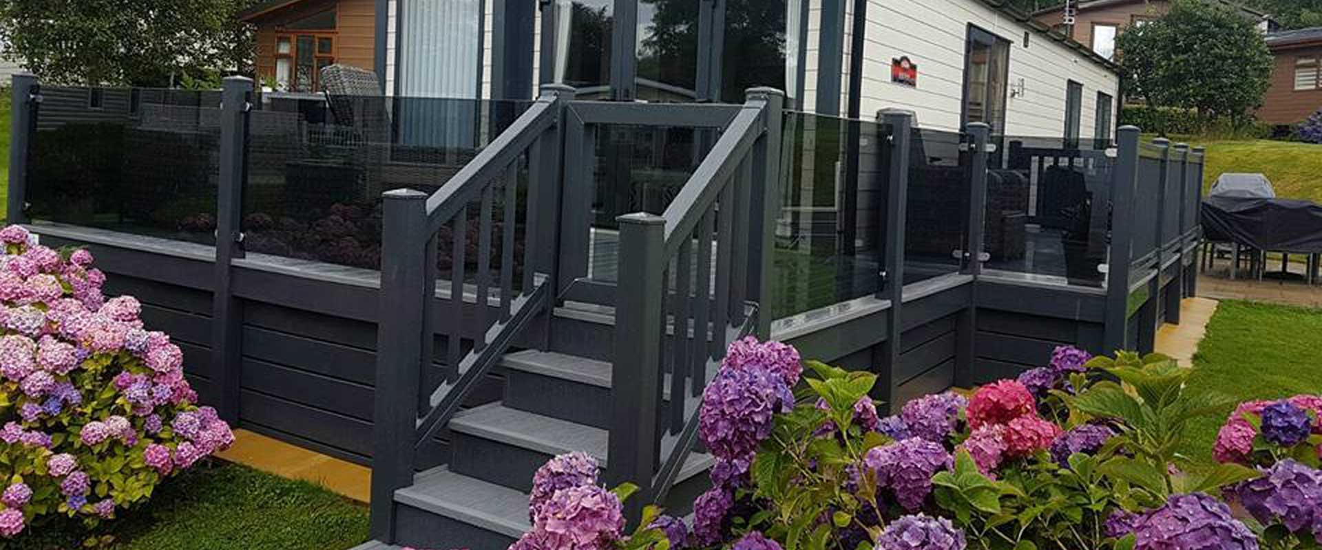 UPVC Decking Gates and UPVC Gate Hardware | Maple Plastics