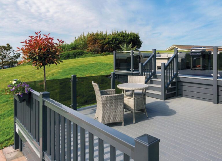 UPVC Caravan Decking Boards For Holiday Homes, Lodges, Park Homes and ...